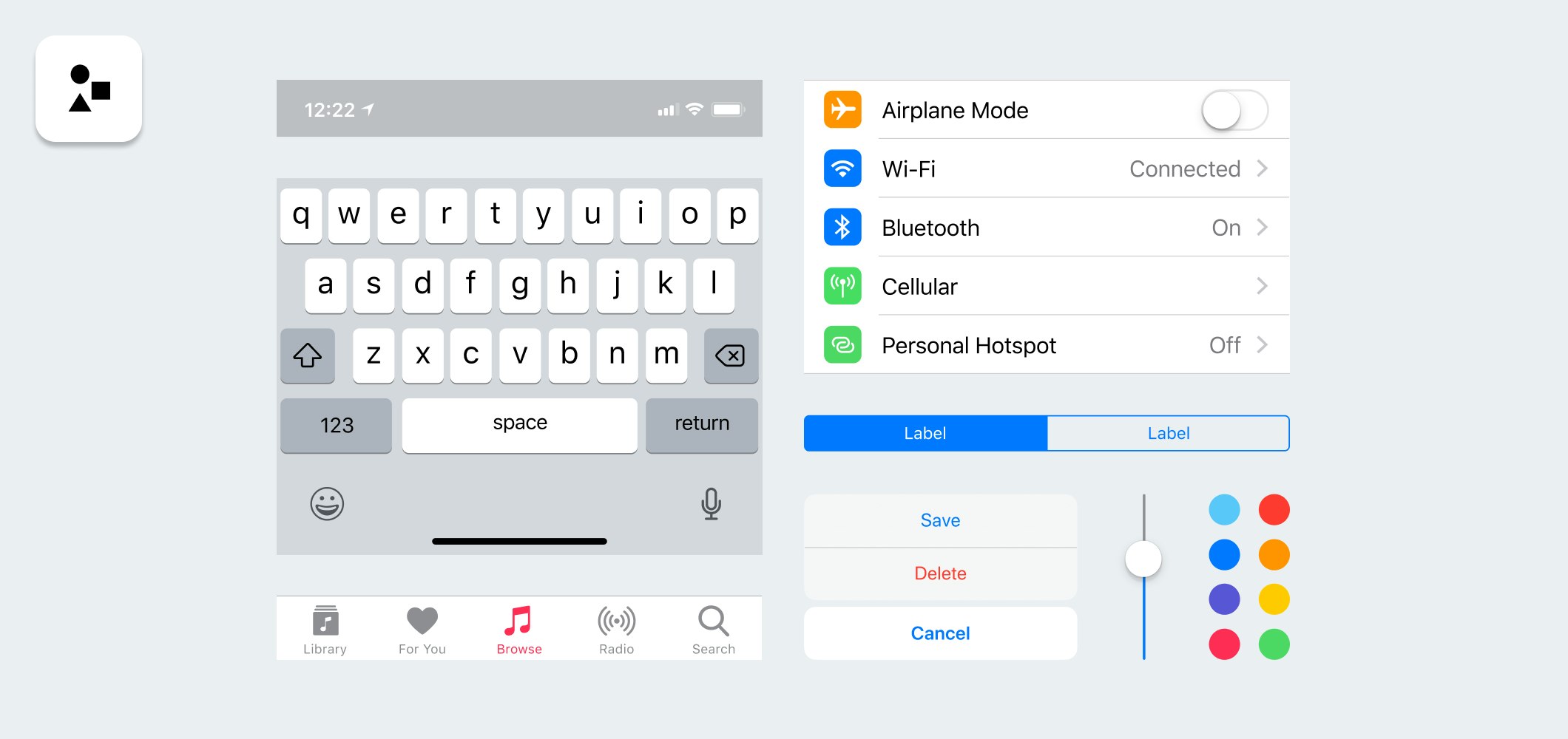Facebook iOS 11 UI Kit Facebook iOS 11 UI Kit